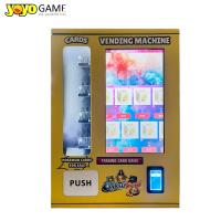 China Pokémon Card Vending Machine Smart Touch Screen Age Verification ID Card Reader Mini Wall Mounted custom sticker Vending Machine for sale