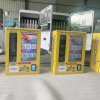 China Pokémon Card Vending Machine Smart Touch Screen Age Verification ID Card Reader Mini Wall Mounted custom sticker Vending Machine for sale