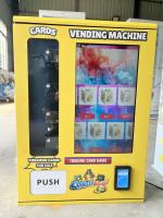 China Pokémon Card Vending Machine Smart Touch Screen Age Verification ID Card Reader Mini Wall Mounted custom sticker Vending Machine for sale
