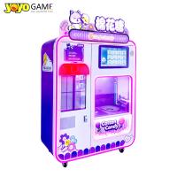China Robot Cotton Candy Automatic Vending Machine Metal Plate Absorption Cooling System QR Code/Token Acceptance Coin/Bill/Credit for sale