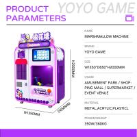 China Robot Cotton Candy Automatic Vending Machine Metal Plate Absorption Cooling System QR Code/Token Acceptance Coin/Bill/Credit for sale