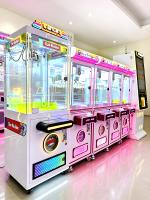 China 1.5m Commercial Claw Machine, Neon LED Light Coin Operated Prize Game Machine for sale