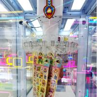 China 1.5m Commercial Claw Machine, Neon LED Light Coin Operated Prize Game Machine for sale