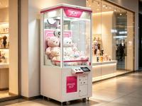 China Japanese Dual Claw Crane Machine with Bill Acceptor Arcade Game 1 Player UFO Catcher Box Multiple Play Prize Vending Machine for sale