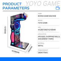 China Customized Boxer Hitting Game Machine Sports Electronic Dynamic Arcade Boxing Game Machine Strength Tester Arcade Machine for sale