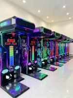 China New Model Electric Boxing Kicking Strength Machine Metal Customizable Universal Plug Amusement Parks Coin-operated Soccer for sale