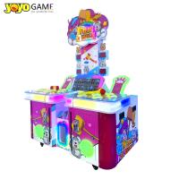 China 2 Player Children's Whack Mole Game Interactive Hitting Hammer Arcade Machine Star Hit Coin Operated Game Kids Game English for sale