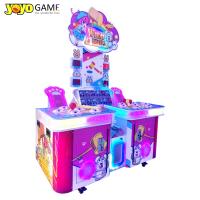 China 2 Player Children's Whack Mole Game Interactive Hitting Hammer Arcade Machine Star Hit Coin Operated Game Kids Game English for sale