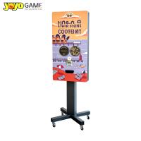 China No Electric Power Required 100% Mechanical Medallion Coin Vending Machine Custom Sticker 30~45mm Round Manual Coins Acceptor medal vending machine in Russia for sale