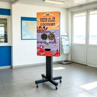 China No Electric Power Required 100% Mechanical Medallion Coin Vending Machine Custom Sticker 30~45mm Round Manual Coins Acceptor medal vending machine in Russia for sale