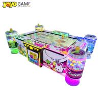 China Colorful Battle Arcade Game Machine | Coin Operated Multiplayer Hammer Hit Arcade Game for sale