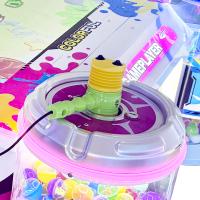 China Colorful Battle Arcade Game Machine | Coin Operated Multiplayer Hammer Hit Arcade Game for sale
