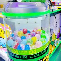China Colorful Battle Arcade Game Machine | Coin Operated Multiplayer Hammer Hit Arcade Game for sale