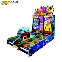 China Halloween Pumpkin Bowling Coin Operated Arcade Game Metal Lottery Ticket Redemption Machine for sale