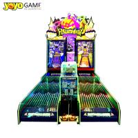 China Halloween Pumpkin Bowling Coin Operated Arcade Game Metal Lottery Ticket Redemption Machine for sale
