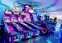 China Cyber Bowling 3-Player Sport Game Machine | Coin Operated Arcade Bowling Redemption Game for sale
