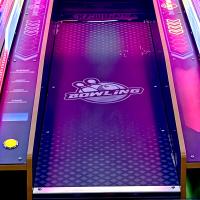 China Cyber Bowling 3-Player Sport Game Machine | Coin Operated Arcade Bowling Redemption Game for sale