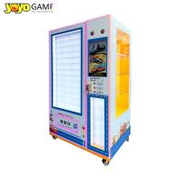 China Metal Conveyor Belt Vending Machine for Lipsticks Cosmetics Nail Products with Mult Display Smart Vending Machine Custom Design for sale