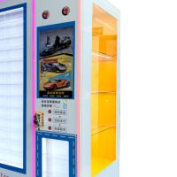 China Metal Conveyor Belt Vending Machine for Lipsticks Cosmetics Nail Products with Mult Display Smart Vending Machine Custom Design for sale