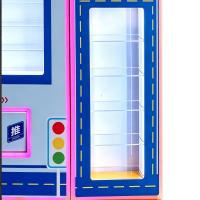 China Metal Conveyor Belt Vending Machine for Lipsticks Cosmetics Nail Products with Mult Display Smart Vending Machine Custom Design for sale