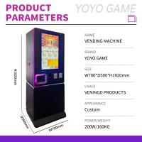 China Vertical Touchscreen Trading Card Vending Machine Custom Lanes Sport Cards Blind Box Dispenser Coin QR Code Payment Self-Service for sale