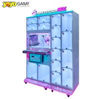 China Modular Prize Box Claw Catcher Machine Neon Light Mobile Wheel Gift Vending Arcade Game Machine for Amusement Park for sale