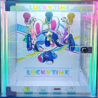 China Challenge 7-Second Prize Crane Machine Metal Mini Custom Made Factory Direct Lucky Time Gift Rack for sale