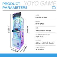 China Challenge 7-Second Prize Crane Machine Metal Mini Custom Made Factory Direct Lucky Time Gift Rack for sale