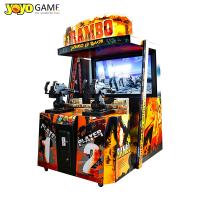 China Rambo Coin-Operated Arcade Game Simulation Machine with Plastic Construction 1 Year Warranty Indoor Amusement Equipment for sale