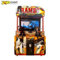China Rambo Coin-Operated Arcade Game Simulation Machine with Plastic Construction 1 Year Warranty Indoor Amusement Equipment for sale