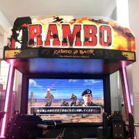 China Rambo Coin-Operated Arcade Game Simulation Machine with Plastic Construction 1 Year Warranty Indoor Amusement Equipment for sale