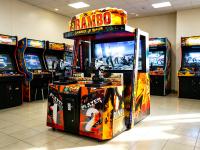 China Rambo Coin-Operated Arcade Game Simulation Machine with Plastic Construction 1 Year Warranty Indoor Amusement Equipment for sale