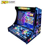 China 22 Inch HD Screen Bartop Arcade Machine, Dual Player Coin Operated Video Game Cabinet, Wooden With Custom Sticker for sale