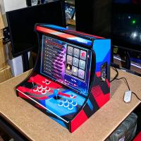 China 22 Inch Bartop Arcade Machine, 2 Players Joystick Retro Video Game Console, Coin Operated for sale