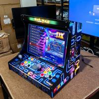 China 22 Inch HD Screen Bartop Arcade Machine, Dual Player Coin Operated Video Game Cabinet, Wooden With Custom Sticker for sale