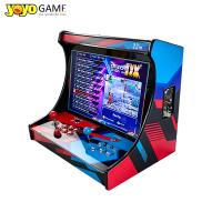 China Table Top Coin-operated Arcade Game Machine 2 Players Street Basketball Boxing Customizable US Plug Mini Fighting Game Party Bar for sale