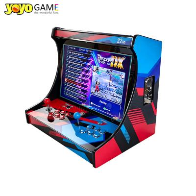 China Table Top Coin-operated Arcade Game Machine 2 Players Street Basketball Boxing Customizable US Plug Mini Fighting Game Party Bar for sale