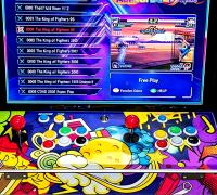 China 22 Inch Bartop Arcade Machine, 2 Players Joystick Retro Video Game Console, Coin Operated for sale