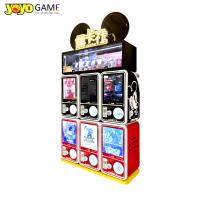 China 6-Units Commercial Card Twist Vending Machine, Metal Frame, Coin & QR Payment, Automatic Trading Card Dispenser for Malls and Toy Stores for sale