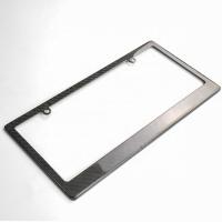 China Bmw Audi Carbon Fiber License Plate Frame Slim Line  Car License Plate Holder for sale