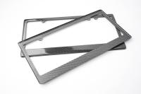 China Bmw Audi Carbon Fiber License Plate Frame Slim Line  Car License Plate Holder for sale
