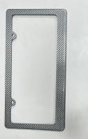 China 3K Twill Carbon Fiber Car Carbon Fiber License Plate Holder Carbon Fiber Number Plate for sale