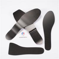 China Foot Carbon Fiber Insole Rigid Shoe Insert Cutting Shoe Midsole For Sports Shoes for sale