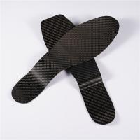 China Foot Carbon Fiber Insole Rigid Shoe Insert Cutting Shoe Midsole For Sports Shoes for sale