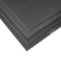 China Thick 10mm 5mm 3mm Carbon Fibre Plate 3k Twill Weave For Rc Helicopter Quadcopter Multicopter for sale