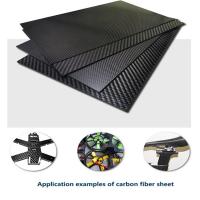 China Carbon Fiber Reinforced Polymer Sheet Board And Resin 2mm 10mm Rc Helicopter Multicopter Quadcopter for sale