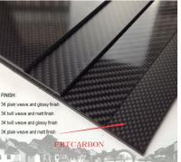 China Light Weight Carbon Fiber Plate Sheet Wall 1mm 2mm 10mm For UAV Drone 48 X 96 4 X8 for sale
