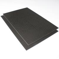 China Cfrp Sheet Glossy Black Carbon Fiber Sheet 3mm  200x300mm for sale