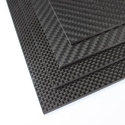 China 3k Carbon Fiber Sheet 3mm Thick 1 4