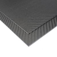 China 6mm 1.5mm 1mm 0.5 Mm Carbon Fibre Sheet Cfrp Plate Heat Press 400x500mm for sale